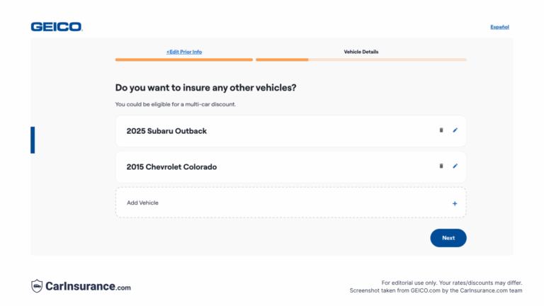 GEICO Car Insurance Review 2025: Costs and Coverage
